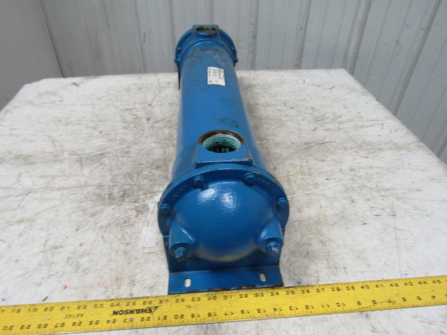 Brass Shell & Copper Tube 4 Pass Heat Exchanger 6"Dx27"L | Bullseye ...