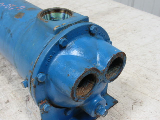 Brass Shell & Copper Tube 4 Pass Heat Exchanger 6"Dx27"L | Bullseye ...