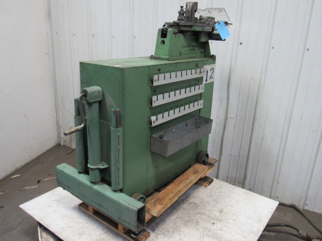 J. A. Richards 4HDAM Pneumatic Multi Form Bender | Bullseye Industrial ...