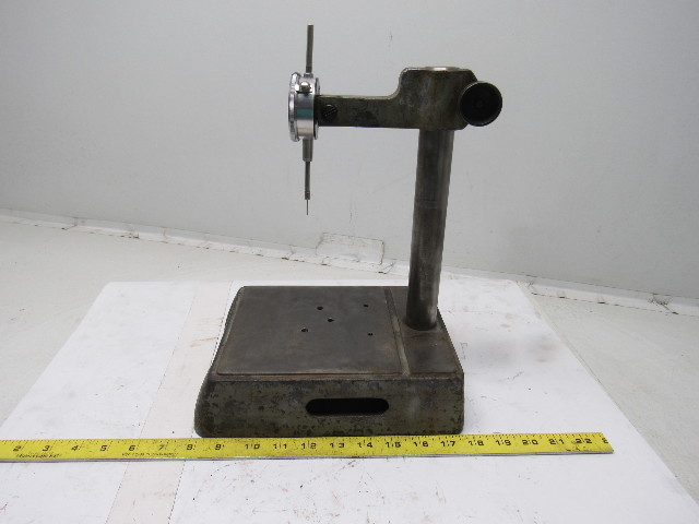 7"x 9" Bench Top Dial Indicator Depth Thickness Gauge Adjustable Base ...