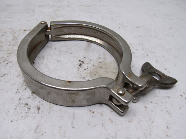3" Tri-Clover Style Stainless Steel Sanitary Fitting Hinge Clamp ...