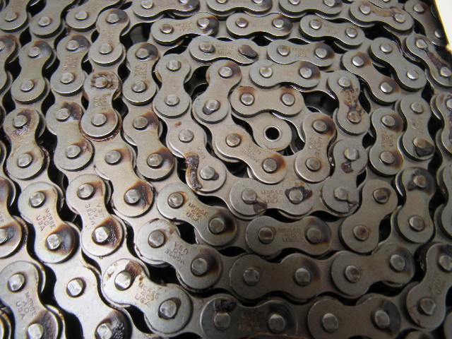 Morse 127717 40-2R ANSI 40 2 Strand Riveted Roller Chain 10' | Bullseye ...