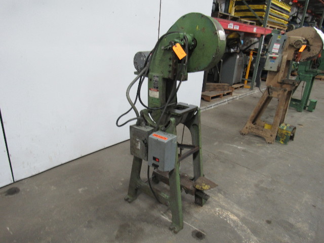 Alva Allen BT-5 Mechanical OBI Punch Press 5 Ton 1-1/4" Stroke 4 ...