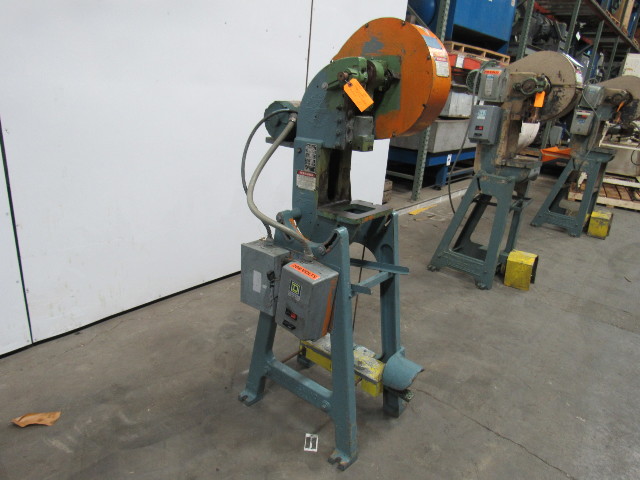 Alva Allen BT-5 Mechanical OBI Punch Press 5 Ton 1-1/4" Stroke 4 ...