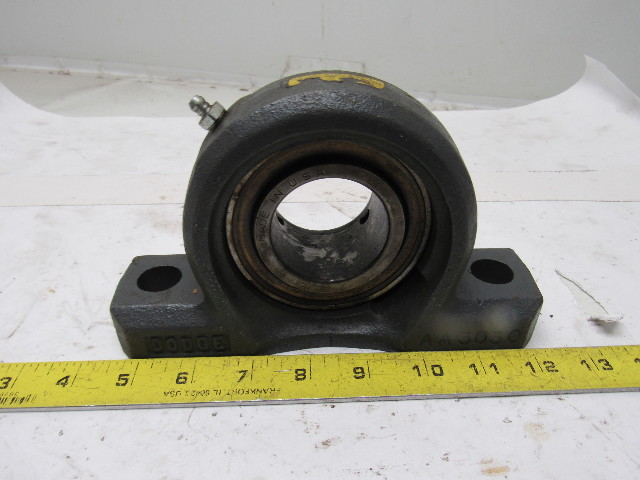 Dodge 1-15/16" Pillow Block Set Screw Bearing 2 Bolt Flanged | Bullseye ...