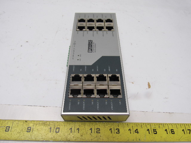 Phoenix Contact 2832849 Ethernet switch with 16 RJ-45 Ports 24VDC ...