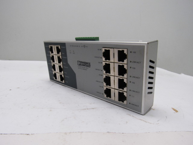 Phoenix Contact 2832849 Ethernet switch with 16 RJ-45 Ports 24VDC ...