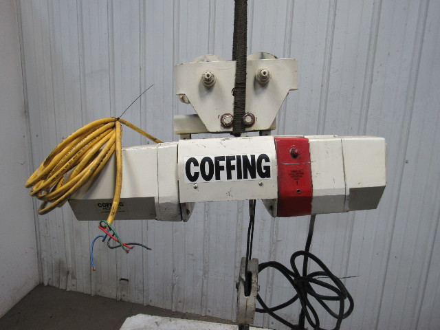 Coffing WTR1016-3 1/2 Ton Electric Wire Rope Hoist 230/460V 3Ph 16FPM ...