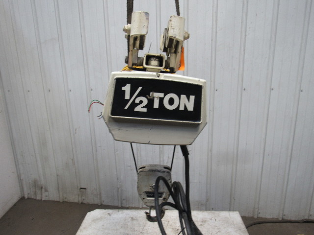 Coffing WTR1016-3 1/2 Ton Electric Wire Rope Hoist 230/460V 3Ph 16FPM ...