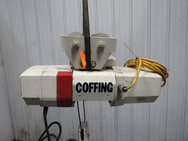 Coffing WTR1016-3 1/2 Ton Electric Wire Rope Hoist 230/460V 3Ph 16FPM ...