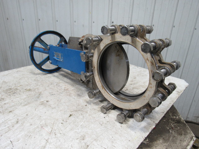 Orbe 20-3636 Orbinox 10" Wafer Gate Knife Valve Stainless Steel 150WP ...