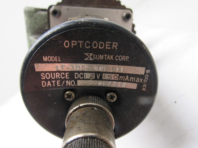 Sumtak LF-102.4BM-S11 Optcoder W/Mount From Okuma LC20-2ST Simulturn ...