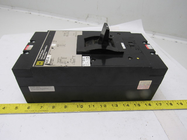 Square D LAL36400 Type S4 400A Shunt Trip Circuit Breaker 600VAC 250VDC ...