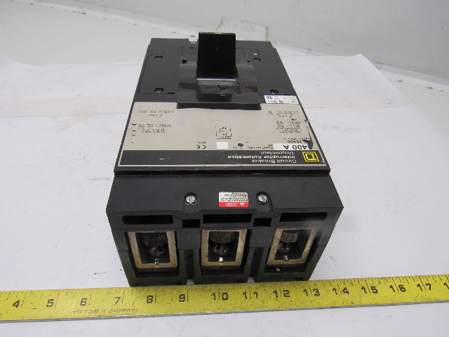 Square D LAL36400 Type S4 400A Shunt Trip Circuit Breaker 600VAC 250VDC ...