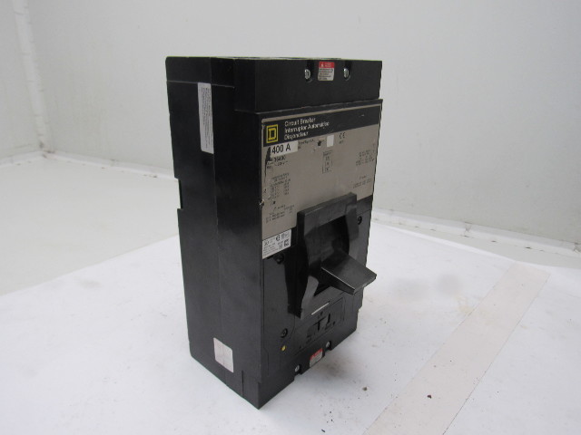 Square D LAL36400 Type S4 400A Shunt Trip Circuit Breaker 600VAC 250VDC ...