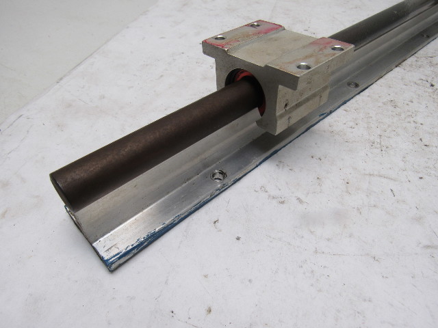 3/4" Linear Bearings Shaft Rail 24" OAL Lot Of 2 | Bullseye Industrial ...