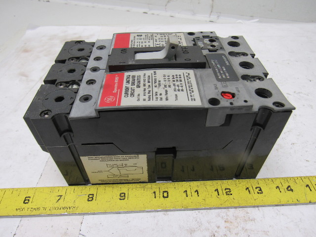 General Electric SEPA36AT0030 Spectra RMS 30A 600V 3 Pole Circuit ...