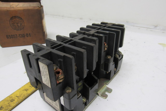 Square D Class 8965 Type TO-25 600V Ser B Reversing Hoist Contactor ...