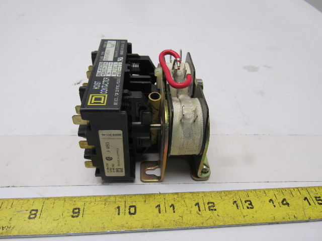 Square D Class 8965 Type R010 8965-R010 Hoist Contactor 600V 3Ph 120V ...