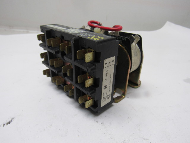 Square D Class 8965 Type R010 8965-R010 Hoist Contactor 600V 3Ph 120V ...