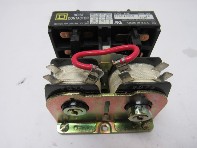 Square D Class 8965 Type R010 8965-R010 Hoist Contactor 600V 3Ph 120V ...