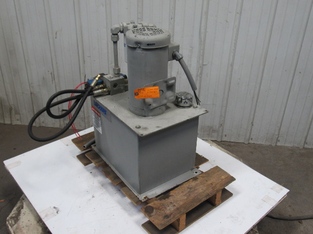 Eaton/Vickers 26004-RZJ 10 Gal 3Hp 1750RPM 208-230/460V Hydraulic Power ...