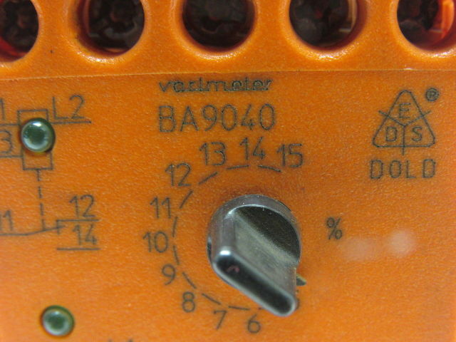 E.Dold & Sohne BA9040.11/301 Varimeter 460V 50/60Hz Asymmetry Relay ...