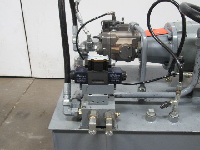 Parker PVP3336R2H21 7.5HP 75 Gallon Hydraulic Power Unit 3600 PSI Max ...