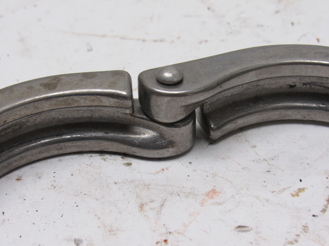 2" Stainless Steel Sanitary Split Hinged Clamp Mixed Manufacturers Lot ...