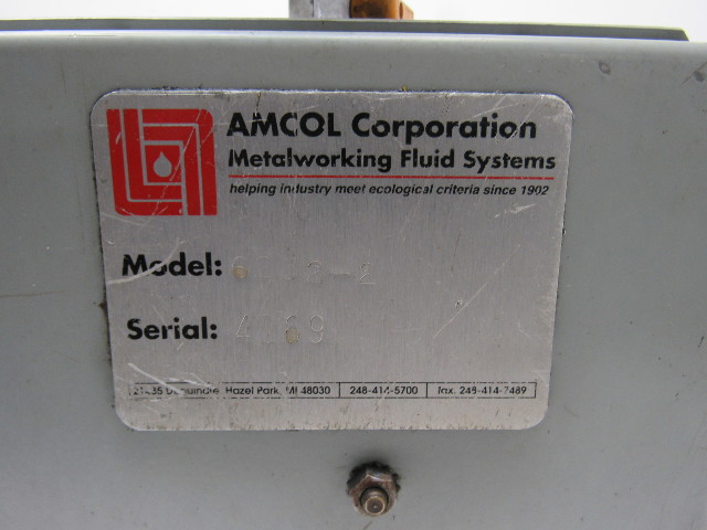 Amcol 6232-2 Can Mist Metal Cutting Lubrication Coolant Misting Piston ...