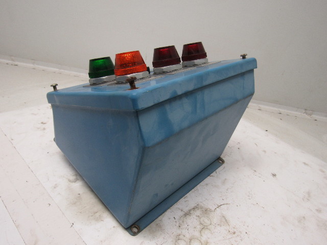 Hoffman E-6PBA 6 Push Button Sloping Front Electrical Enclosure W ...