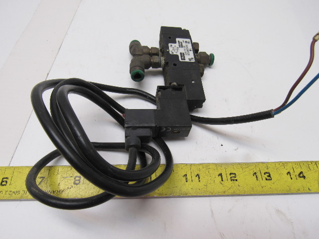 Parker B310BC549C 24V Pneumatic Air Solenoid Control Valve 1/8" NPT ...