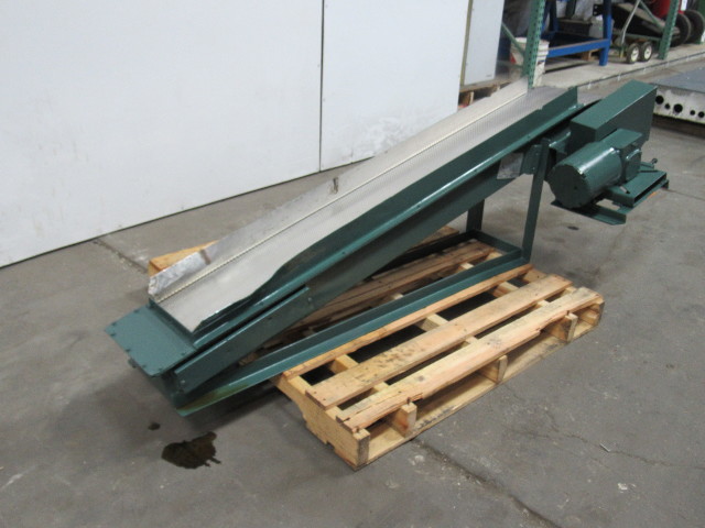 Spector BP11 Magnetic Incline Beltless Chip Part Conveyor 8-1/2X77" 208 ...