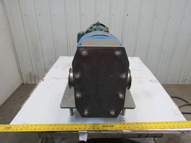 APV Crepaco R6R 5Hp Positive Displacement Pump Stainless Steel Sanitary ...