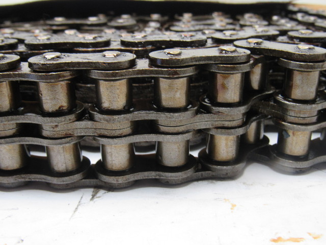 Diamond #50-2 RIV Double Strand Riveted Roller Chain 10' | Bullseye ...