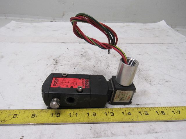 Asco 8551A001MS 3/2 Pneumatic Directional Valve 120V Coil | Bullseye ...