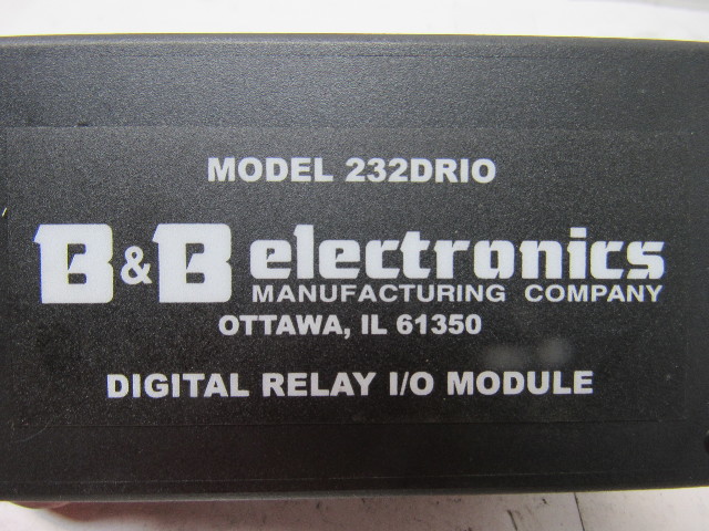 B&B Electronics 232DRIO Digital Relay I/O Module | Bullseye Industrial ...