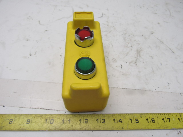 Allen Bradley 800F-P25 Pendant W/2 Push Button 5 Pin | Bullseye ...