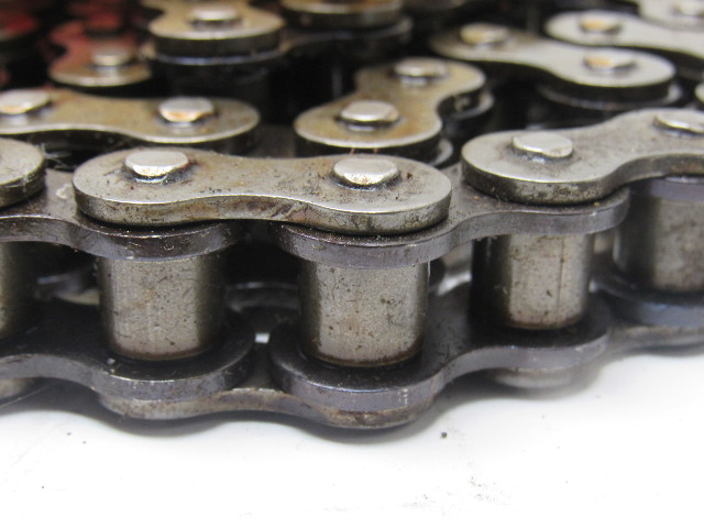 Diamond ANSI 50 50-1 Single Strand Riveted Roller Chain 5/8" Pitch 10 ...