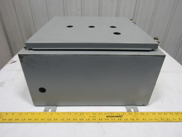 Hoffman A202010LP Wall Mount Steel Electrical Enclosure Box Backplate ...