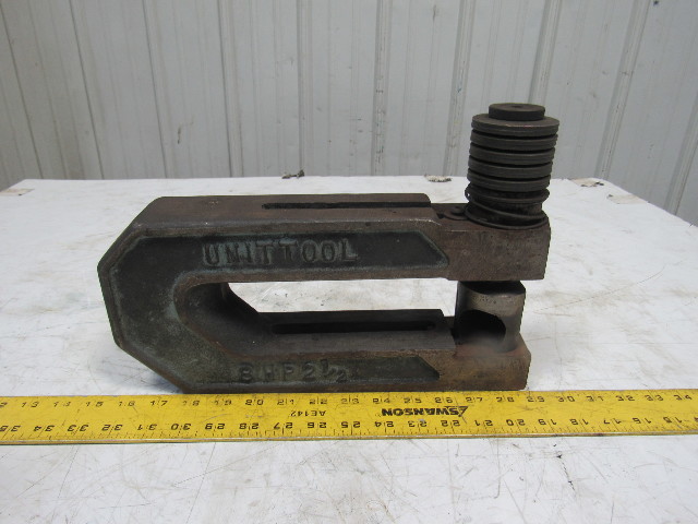 Unittool 8HP2-1/2 8-5/8" Throat 1/2" Feed Clearance 1/4" MAX "C" Frame ...
