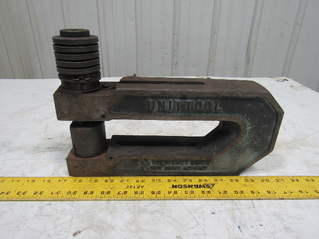 Unittool 8HP2-1/2 8-5/8" Throat 1/2" Feed Clearance 1/4" MAX "C" Frame ...