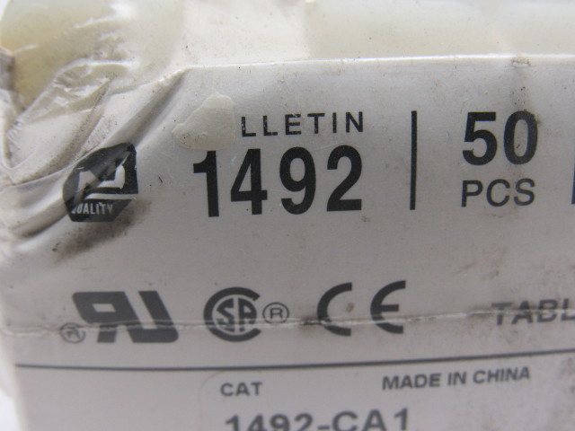 Allen Bradley 1492-CA1 Electrical Terminal Blocks New Lot Of 50 ...