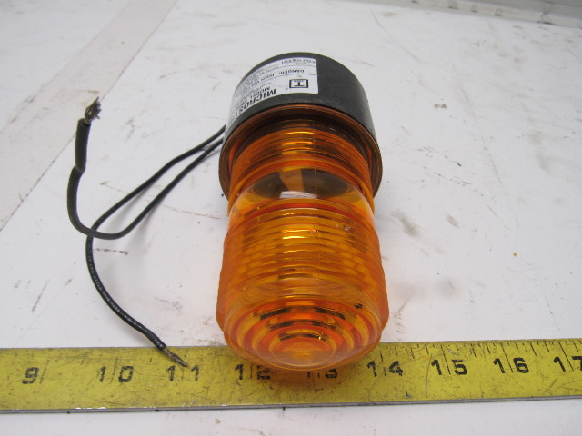 Tomar 490S-120 120V Amber Flashing Warning Signal Beacon Strobe Light ...