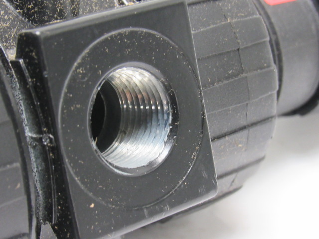 Parker 07E32A13AC 1/2" Port 5 Micron Inline Air Filter Regulator 125PSI ...