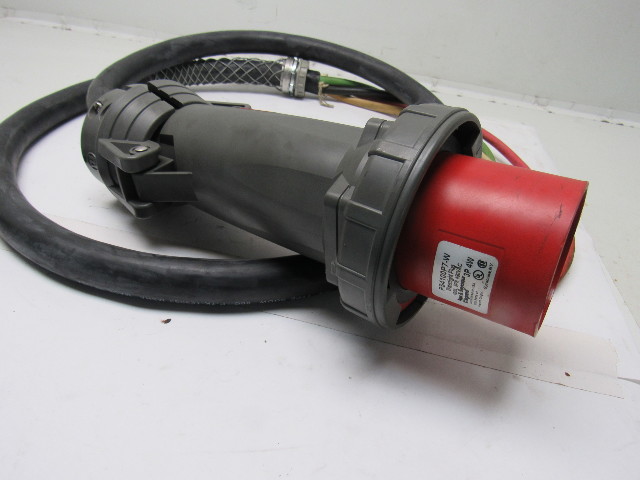 Pass & Seymour PS4100 P7-W Pin & Sleeve Welder Plug 100A 480V 3P 4W W ...