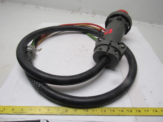 Pass & Seymour PS4100 P7-W Pin & Sleeve Welder Plug 100A 480V 3P 4W W ...