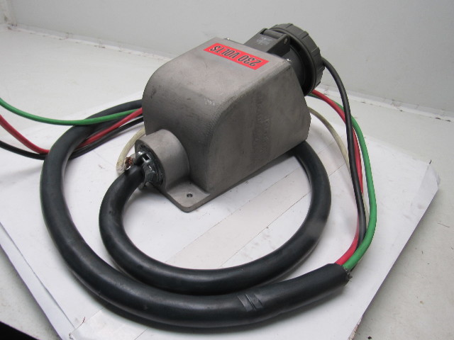 Pass & Seymour PS4100 R7-W Pin & Sleeve Welder Plug 100A 480V 3P 4W W ...