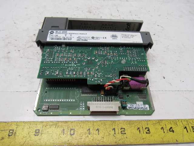 Allen Bradley 1747-KE Ser C FRN4 DH485/RS232C SLC 500 Interface Module ...