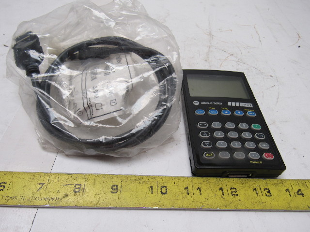 Allen Bradley 22-HIM-A3 Ser C Firmware 3.001 Hand Held HMI Power Flex ...